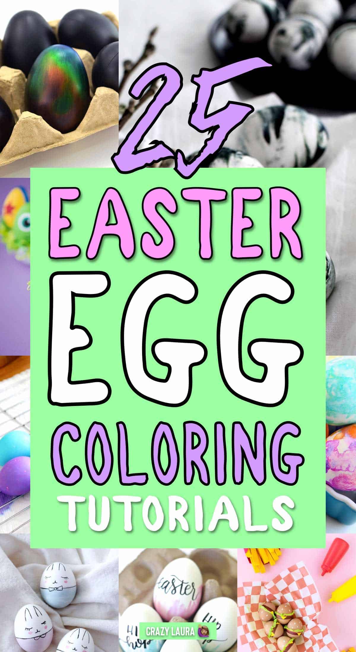 25 Adorable Easter Egg Dyeing And Decorating Ideas - Crazy Laura