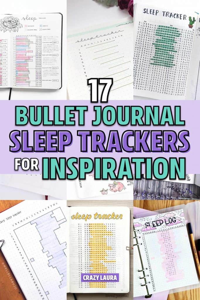 17 Adorable Bullet Journal Sleep Trackers For 2026 - Crazy Laura