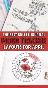 20 Adorable April Mood Tracker Ideas For Your Bujo - Crazy Laura