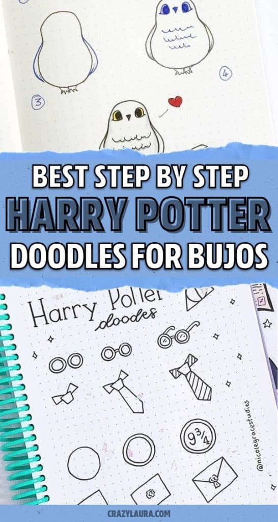 Harry Potter Doodles For Bullet Journal Inspiration In
