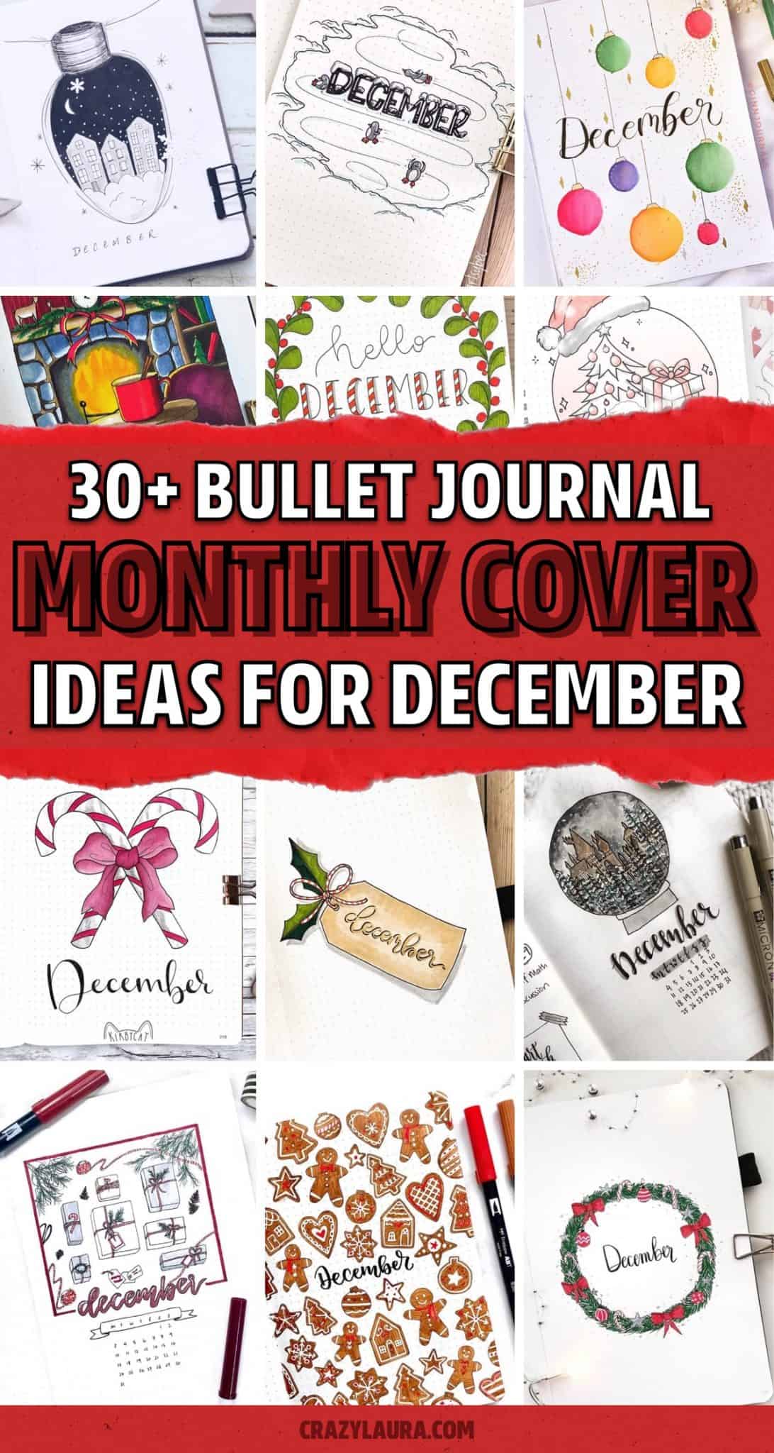 30 Best December Monthly Cover Ideas For Holiday Vibes - Crazy Laura