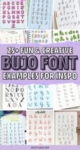 25+ Best Bullet Journal Font Ideas For Inspiration In 2026