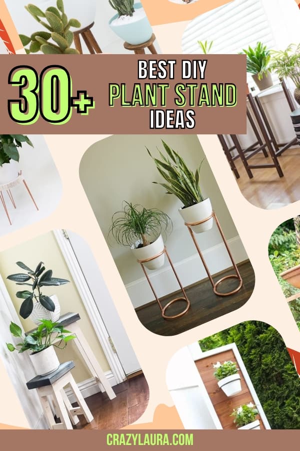 30+ Best DIY Plant Stand Ideas & Tutorials for 2026 - Crazy Laura