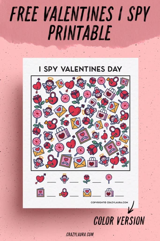 Free Valentines Day I Spy Printable Game For Kids In 2026