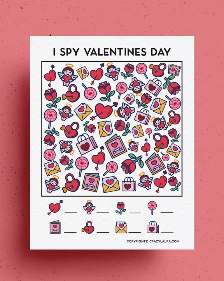 Free Valentines Day I Spy Printable Game For Kids In 2026