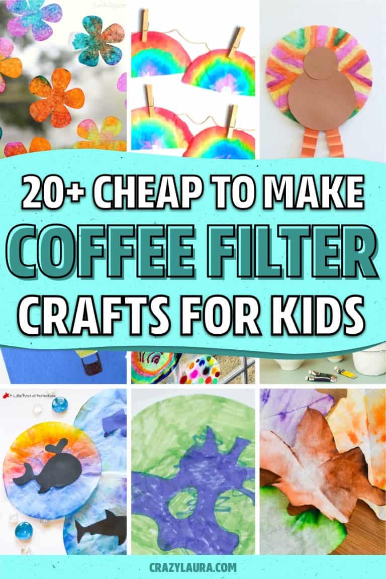 20+ Best Coffee Filter Crafts & Projects For Kids In