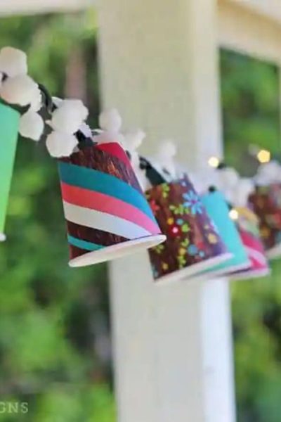 20+ DIY Paper Lantern String Lights for Decoration in