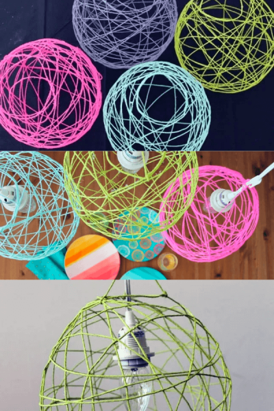 22+ Creative DIY Pendant Lampshade Ideas in 2026 - Crazy Laura