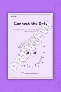 10 Free Best Connect-the-Dot Printable for Kids