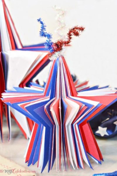 30+ DIY Paper Star Decorations Ideas & Tutorials In