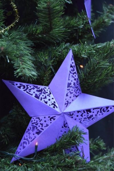 30+ DIY Paper Star Decorations Ideas & Tutorials In