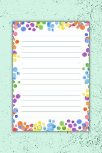 5 Free Rainbow Printables for Preschoolers In