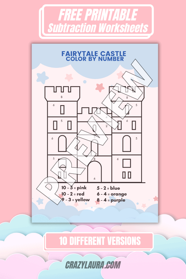 10 Free Fun Subtraction Worksheet Printables For Kids In 2026