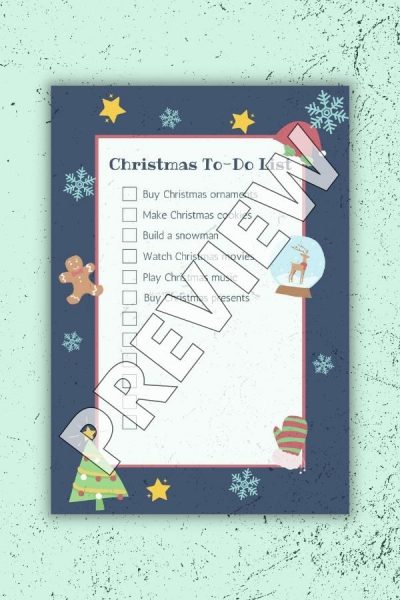 Free 6 Christmas To-Do List Printables to Help You Get Started