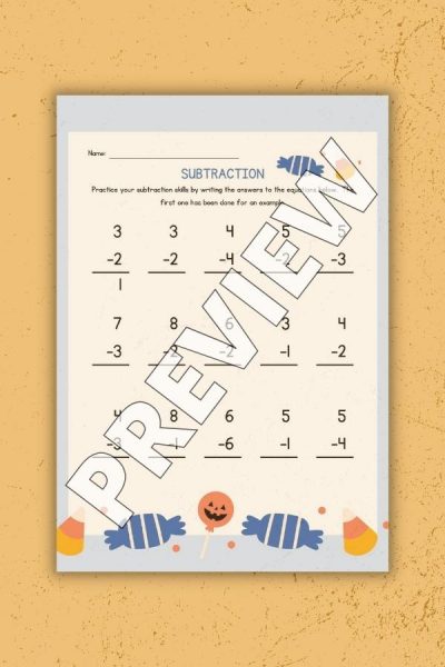 8 Free Addition and Subtraction Worksheet Printables for Kids