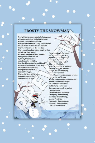 10 Fun Free Christmas Carol Printables For Kids In 2026