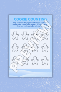 9 Free Christmas Gingerbread Man Worksheet Printables For 2026