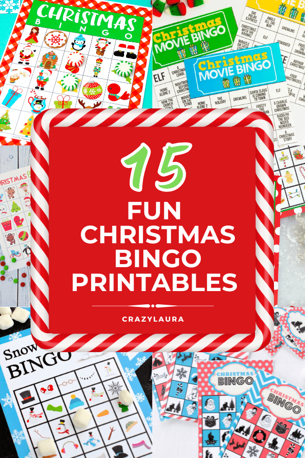 15 Fun Christmas Bingo Printables For 2026 - Crazy Laura