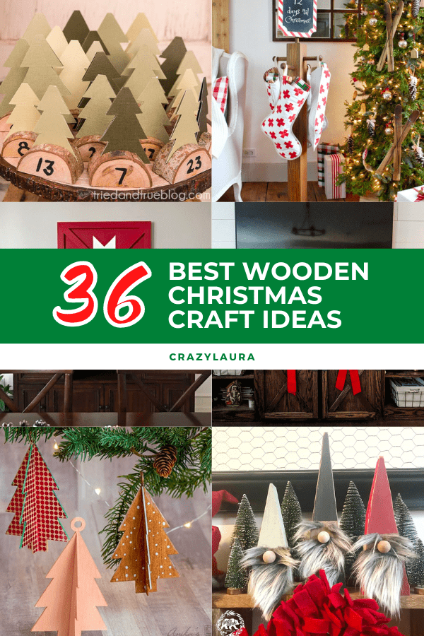 36 Best Wooden Christmas Craft Ideas For 2026 - Crazy Laura