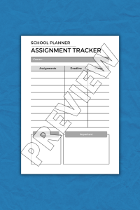 4 Free School Planner Printables For You To Use - Crazy Laura