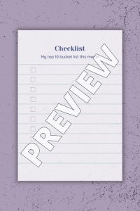 15+ Free Bucket List Printables For Inspiration In 2023