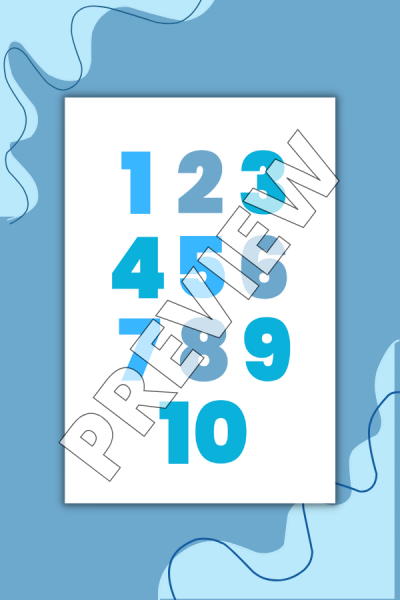 13 Free Minimalist Blue Nursery Printables - Crazy Laura