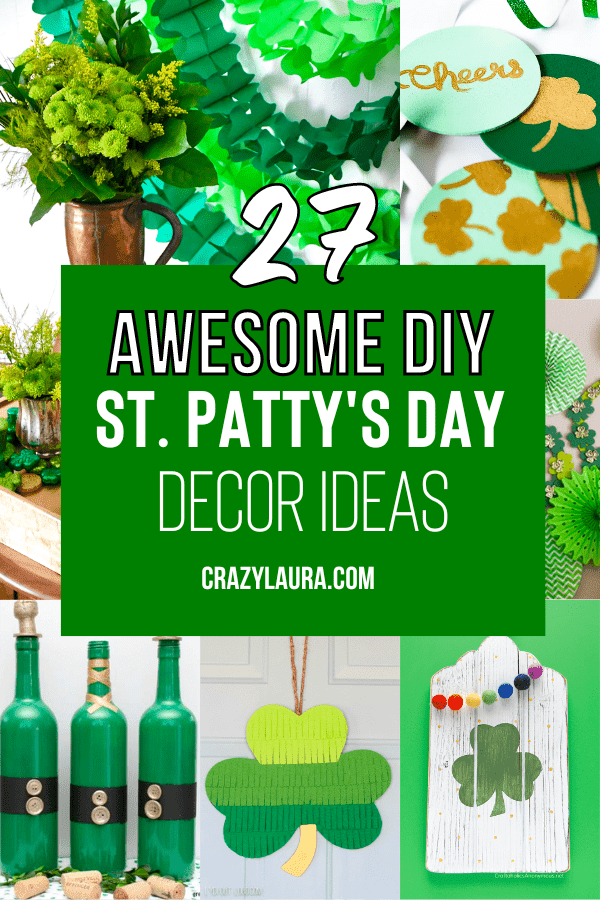 25+ DIY St. Patrick's Day Decorations in 2026 - Crazy Laura