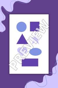 8 Minimalist Purple Nursery Printables - Crazy Laura