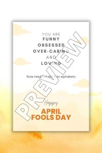 5 Free April Fool's Day Quote Printables To Display As A Prank