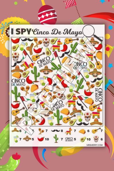 7+ Free Printable Cinco De Mayo Activities For Kids