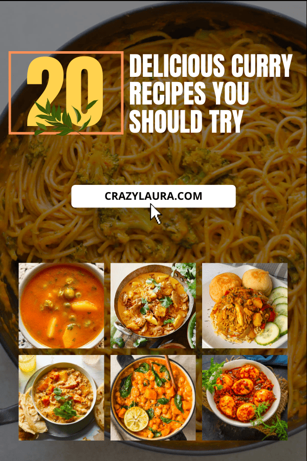 20 Delicious Curry Recipes You Should Try - Crazy Laura