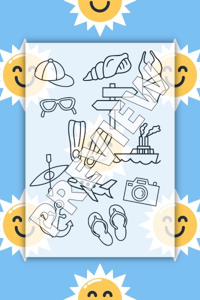 10 Free Summer Coloring Page Printables For Kids