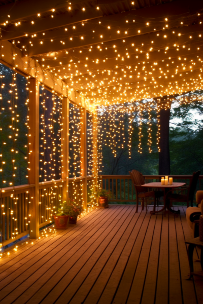 Light Up the Night: 15 Backyard String Light Ideas - Crazy Laura