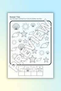 10 Free Summer Coloring Page Printables For Kids