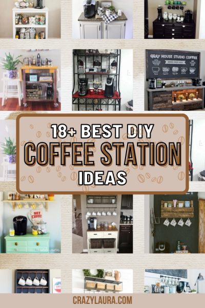 18+ Brew-tifully Crafted DIY Coffee Stations Ideas
