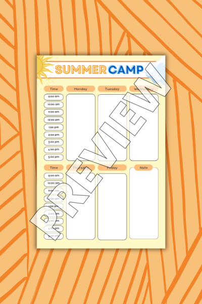 Unlock Adventure: 3 Summer Camp Calendar Printables