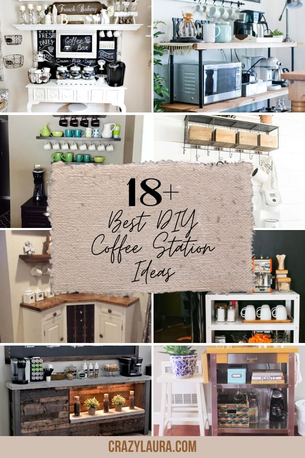 18+ Brew-tifully Crafted DIY Coffee Stations Ideas