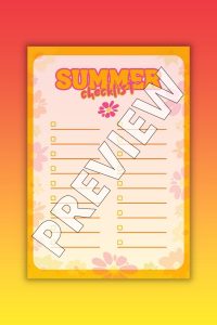 10 Fun & Free Summer Activity Planner Printables For