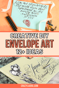 12+ Creative DIY Envelope Art Ideas - Crazy Laura