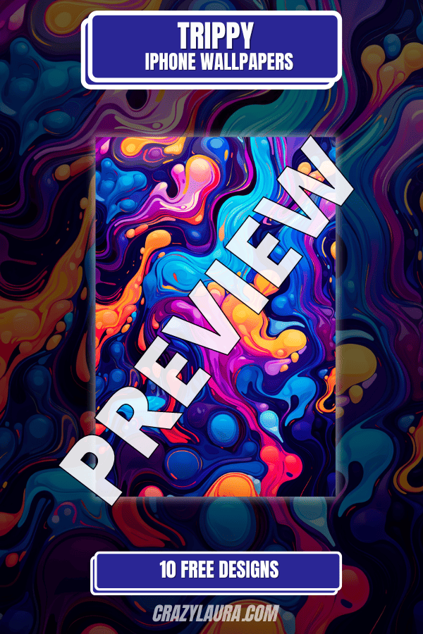 10 Free Trippy iPhone Wallpapers To Use - Crazy Laura