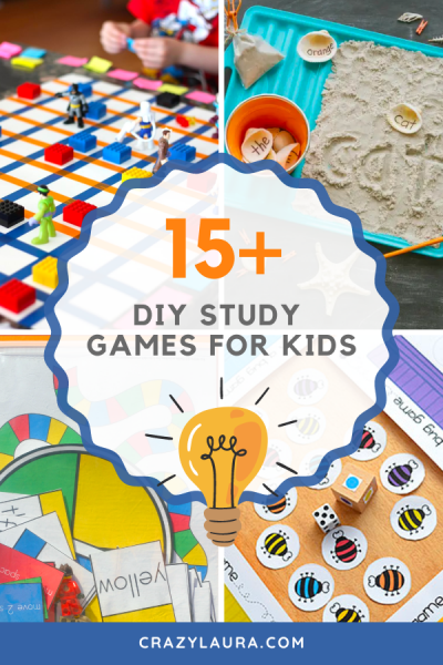 Study Smarter: 15+ DIY Study Games For Kids - Crazy Laura