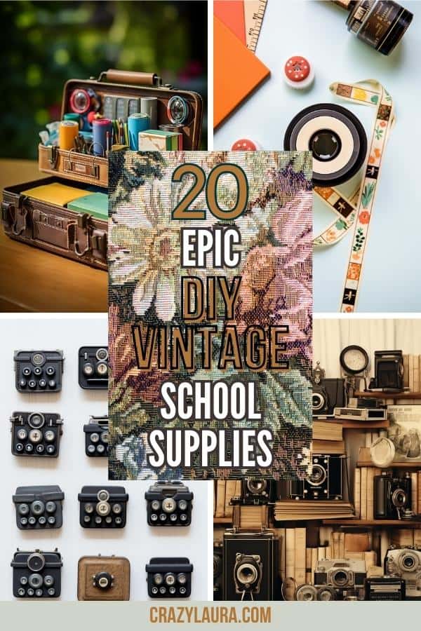 20 DIY Vintage School Supplies To Revamp Your Study Game