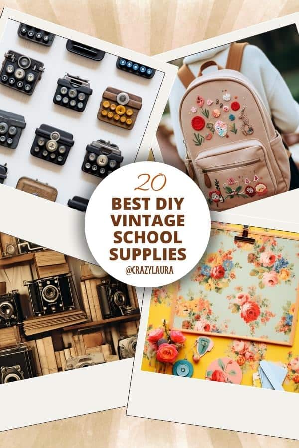 20 DIY Vintage School Supplies To Revamp Your Study Game