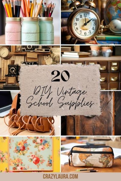 20 DIY Vintage School Supplies To Revamp Your Study Game