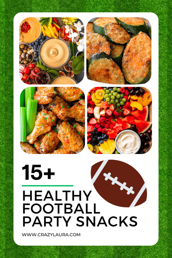 Game Day Grub: 15+ Healthy Football Snacks - Crazy Laura