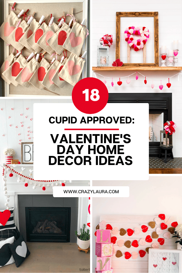 Cupid-Approved: 15+ Valentines Day Home Decor Ideas - Crazy Laura