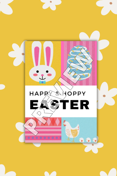 7 Free Cute Printable Easter Cards - Crazy Laura