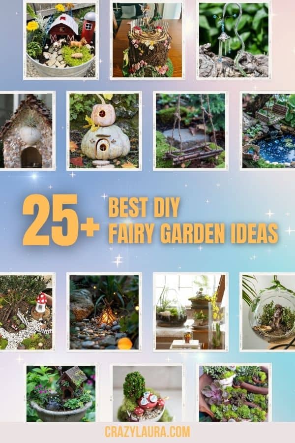 25 DIY Fairy Garden Ideas to Add Magic to Your Home