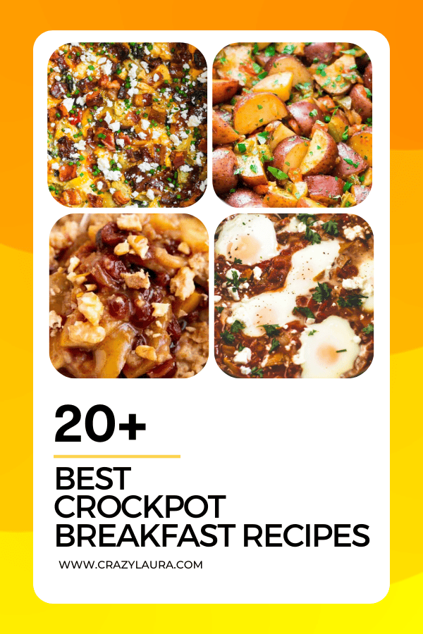 20+ Easy Everyday Breakfast Crockpot Recipes - Crazy Laura