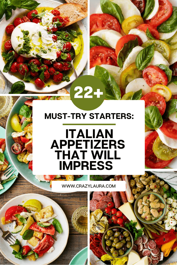 22+ Must-Try Italian Appetizers That Will Impress - Crazy Laura